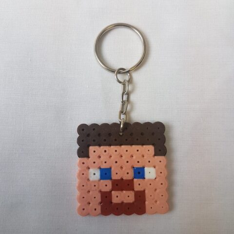 Minecraft Inspired Character Keychain - Mechatrons